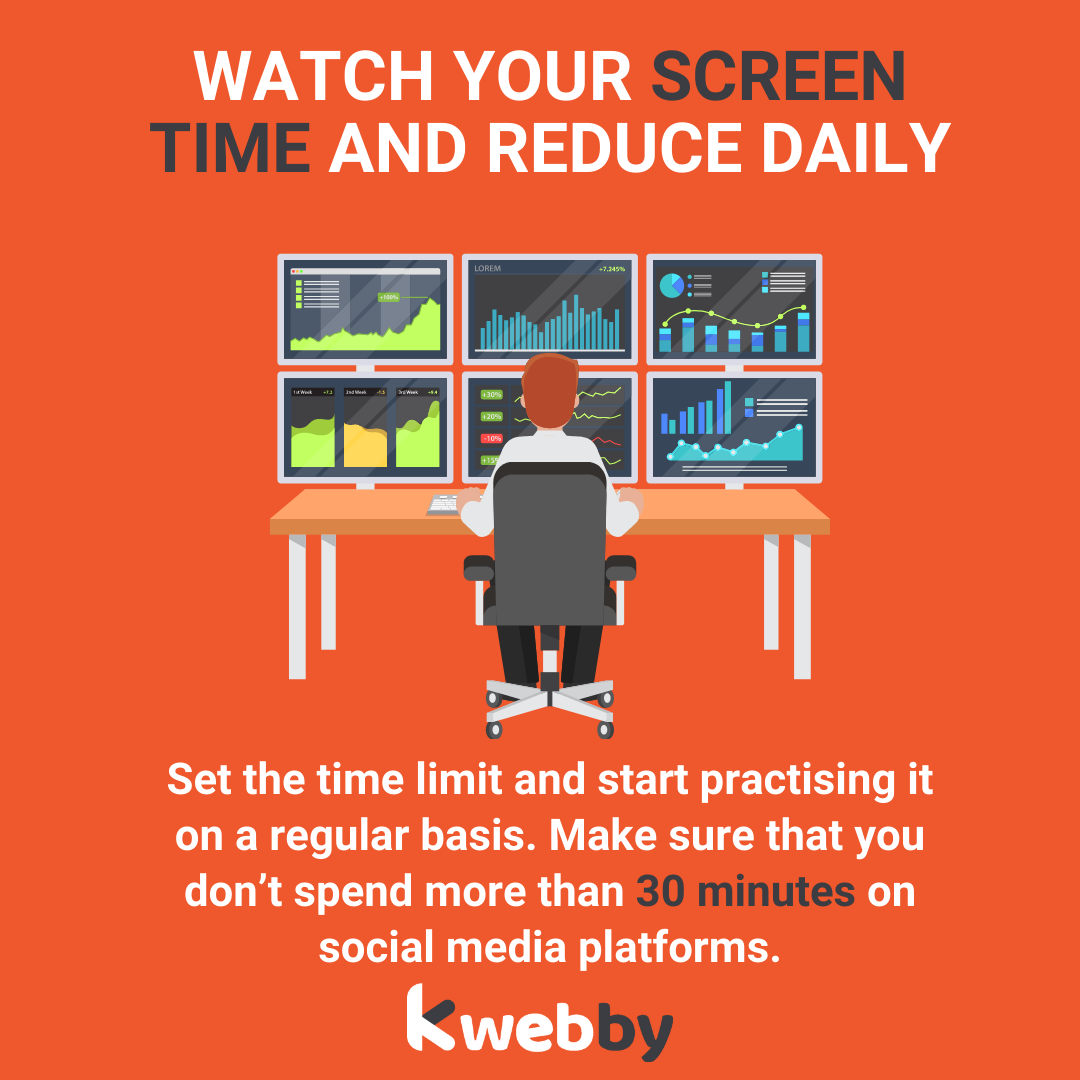 11 Ways To Break Social Media Habit | Kwebby