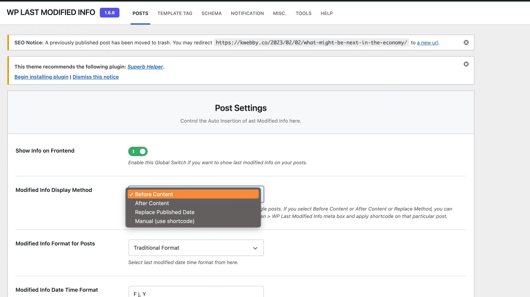 How To Show ‘Last Updated’ Dates In WordPress (3 Easy Methods) | Kwebby
