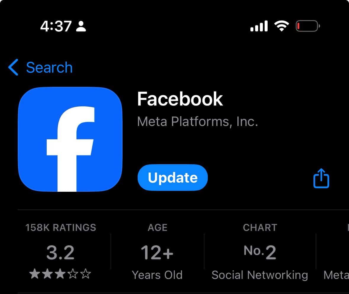 How To Fix "Error Fetching Data" On Facebook (10 Methods To Try) | Kwebby