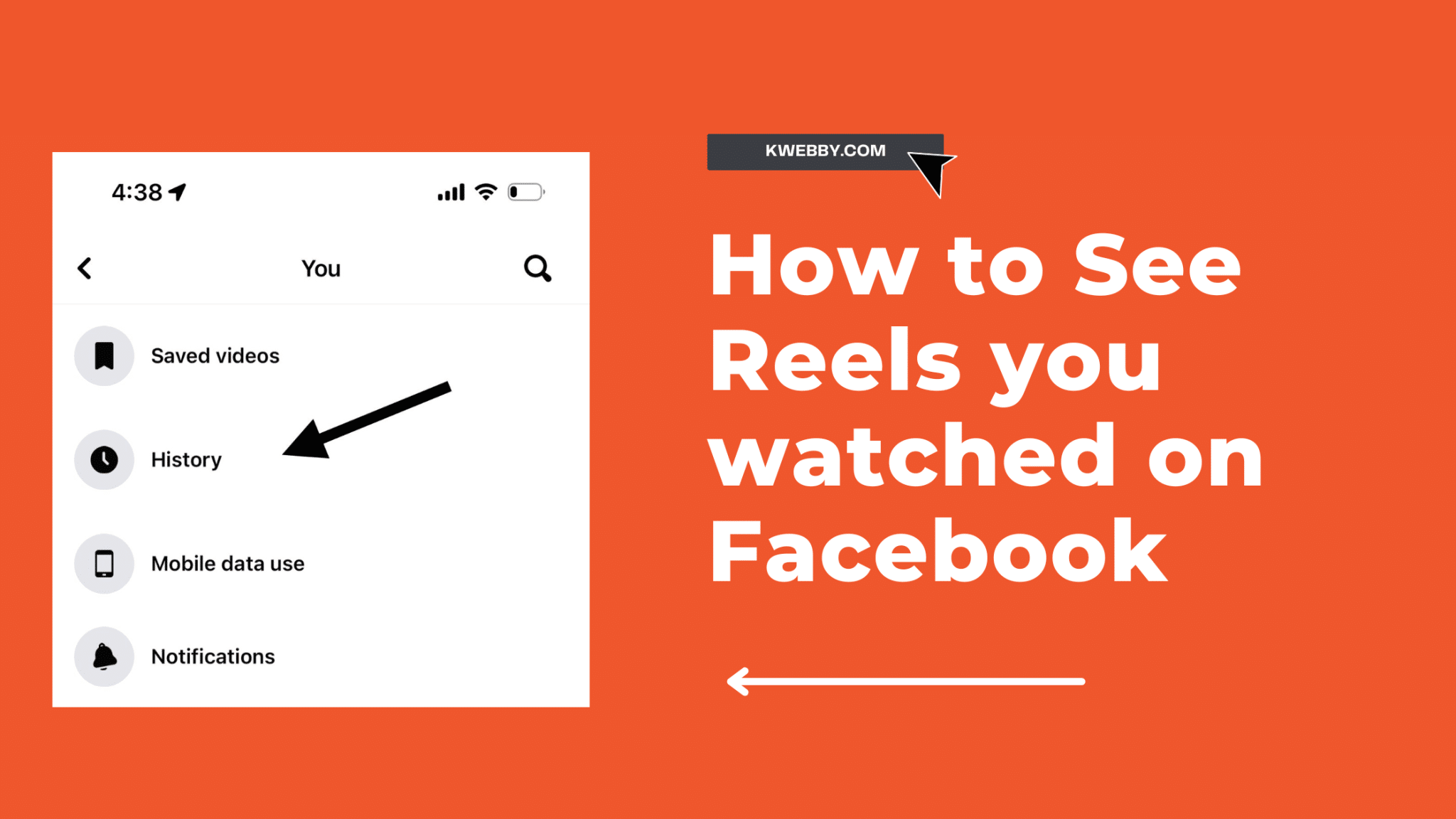 How To See Reels You Watched On Facebook (iOS, Android, PC) | Kwebby