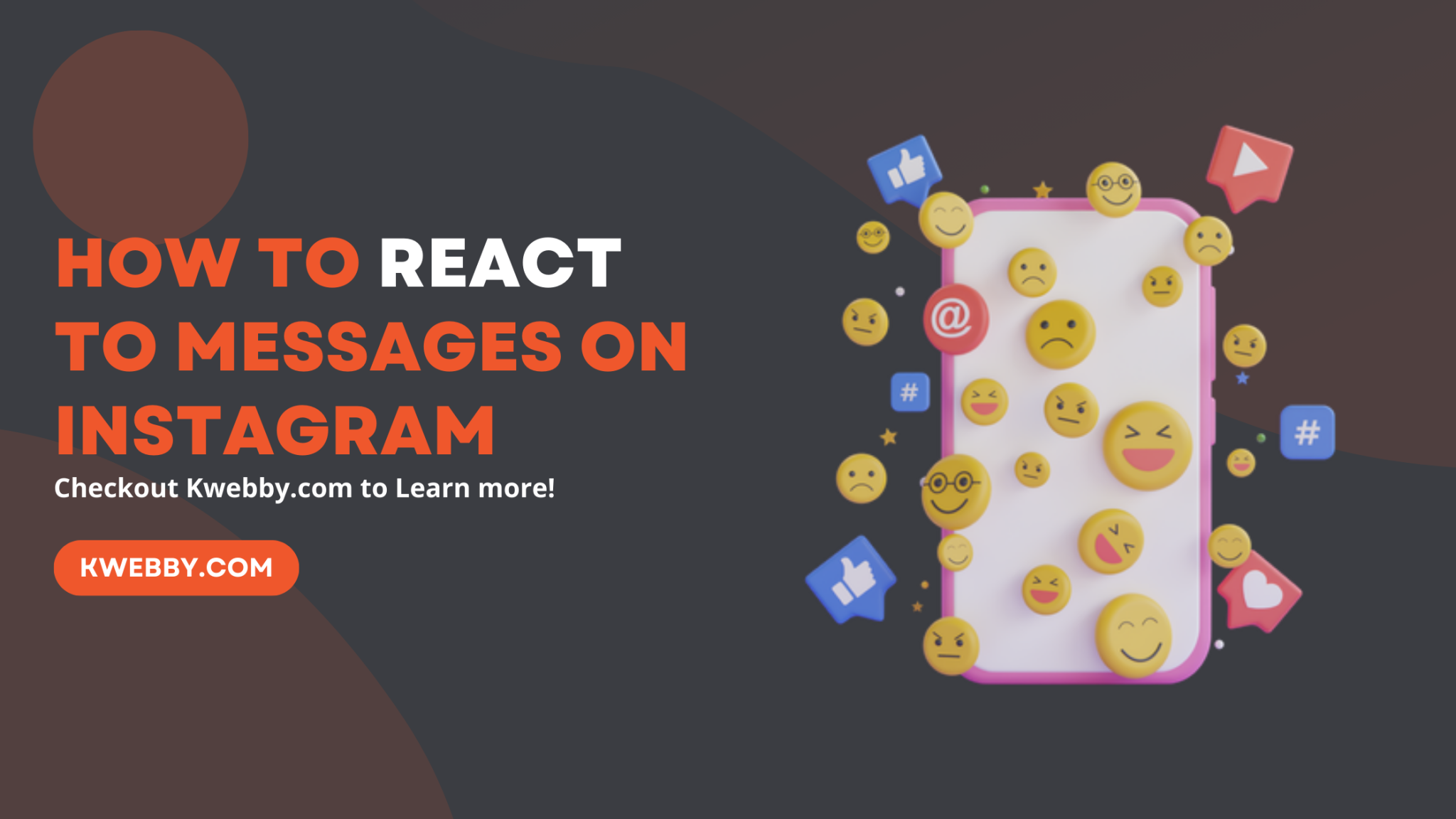 How To React To Messages On Instagram (PC And App) | Kwebby