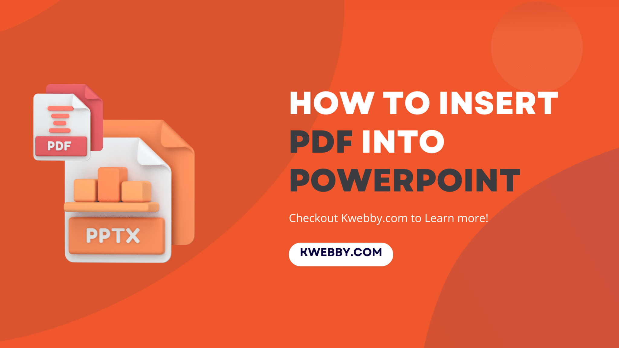 How To Insert PDF Into PowerPoint (4 Methods) | Kwebby