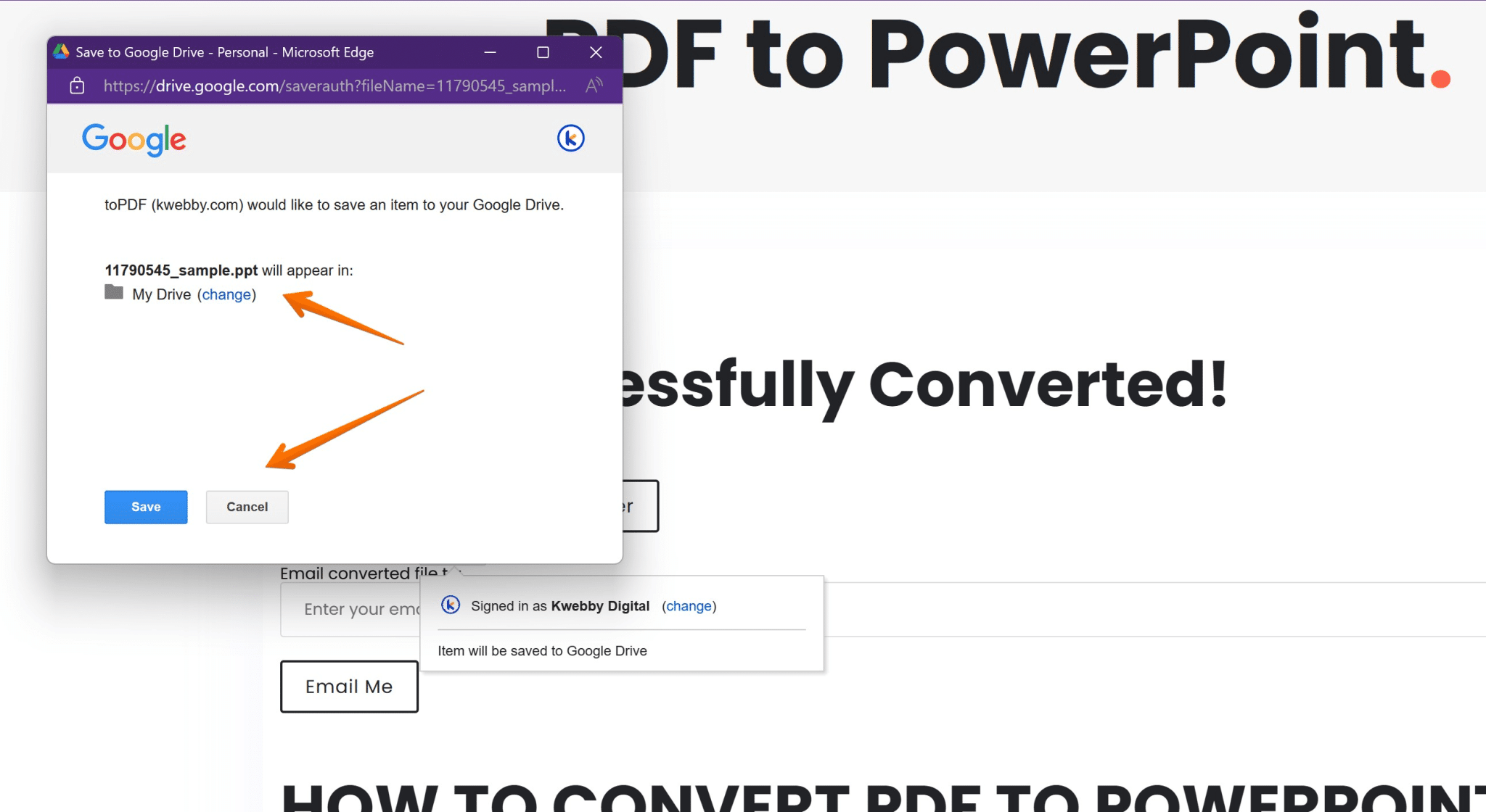 How To Insert PDF Into PowerPoint (4 Methods) | Kwebby