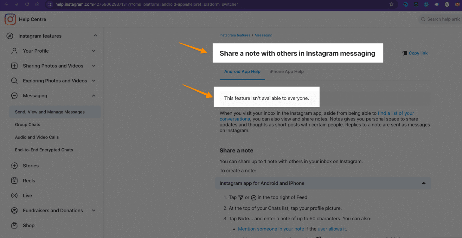 How To Get Notes On Instagram In 2 Simple Steps | Kwebby