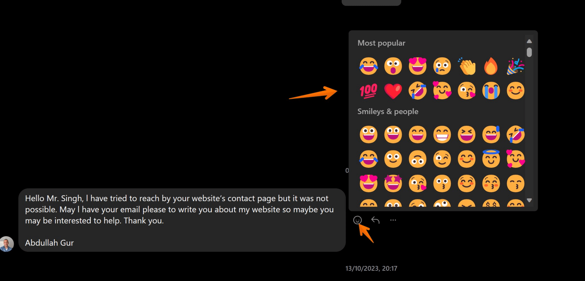 How To React To Messages On Instagram (PC And App) | Kwebby