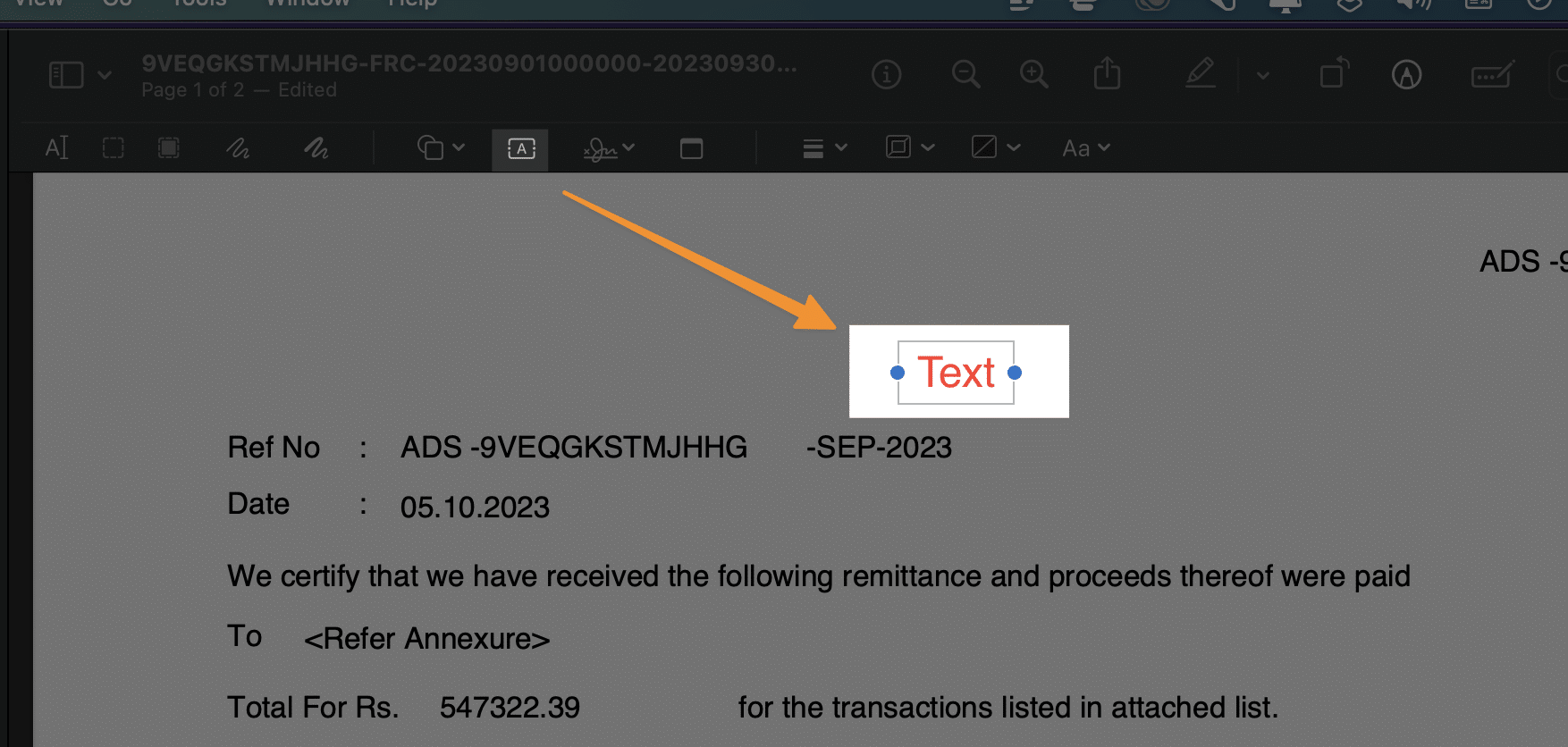 How To Write, Add Text On PDF On A MAC | Kwebby
