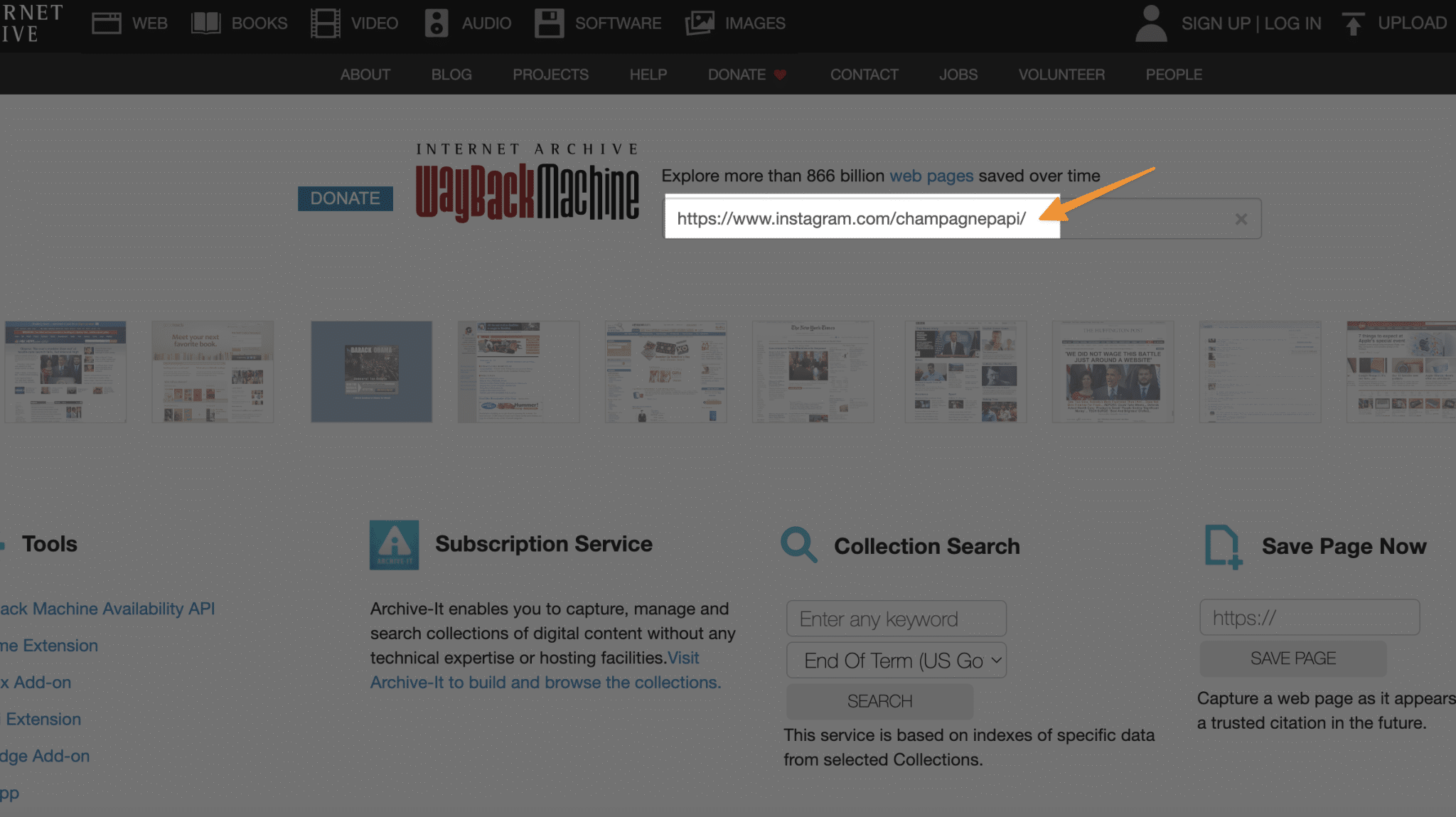 How To Use Wayback Machine For Instagram (And 4 Alternatives) | Kwebby