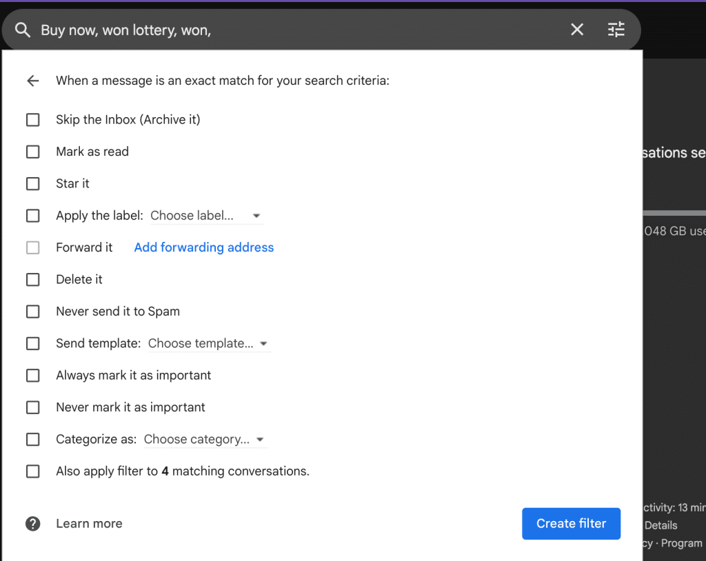 How To Block Spam Emails (6 Powerful Methods) | Kwebby