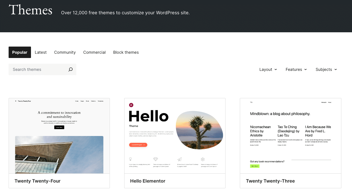 Get 25,000+ Best Free WordPress Themes From These Resources | Kwebby