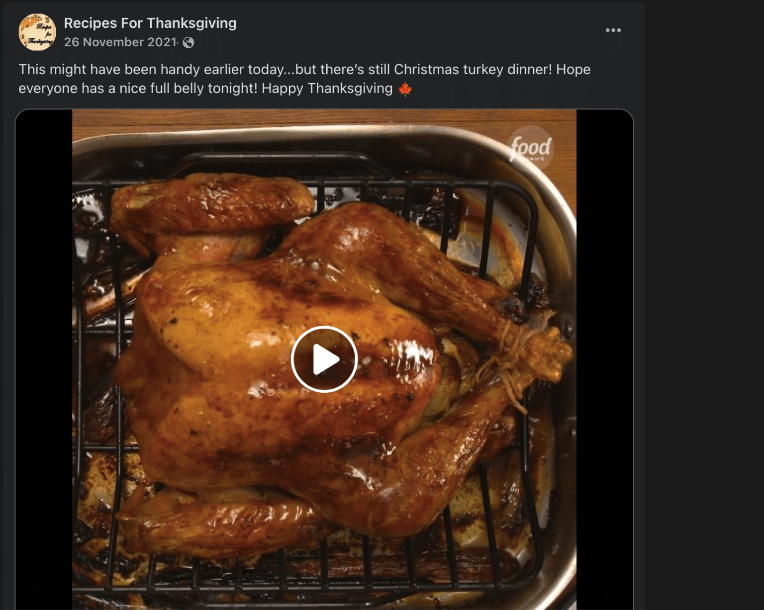 110+ Thanksgiving Facebook Post Ideas (With Examples) | Kwebby