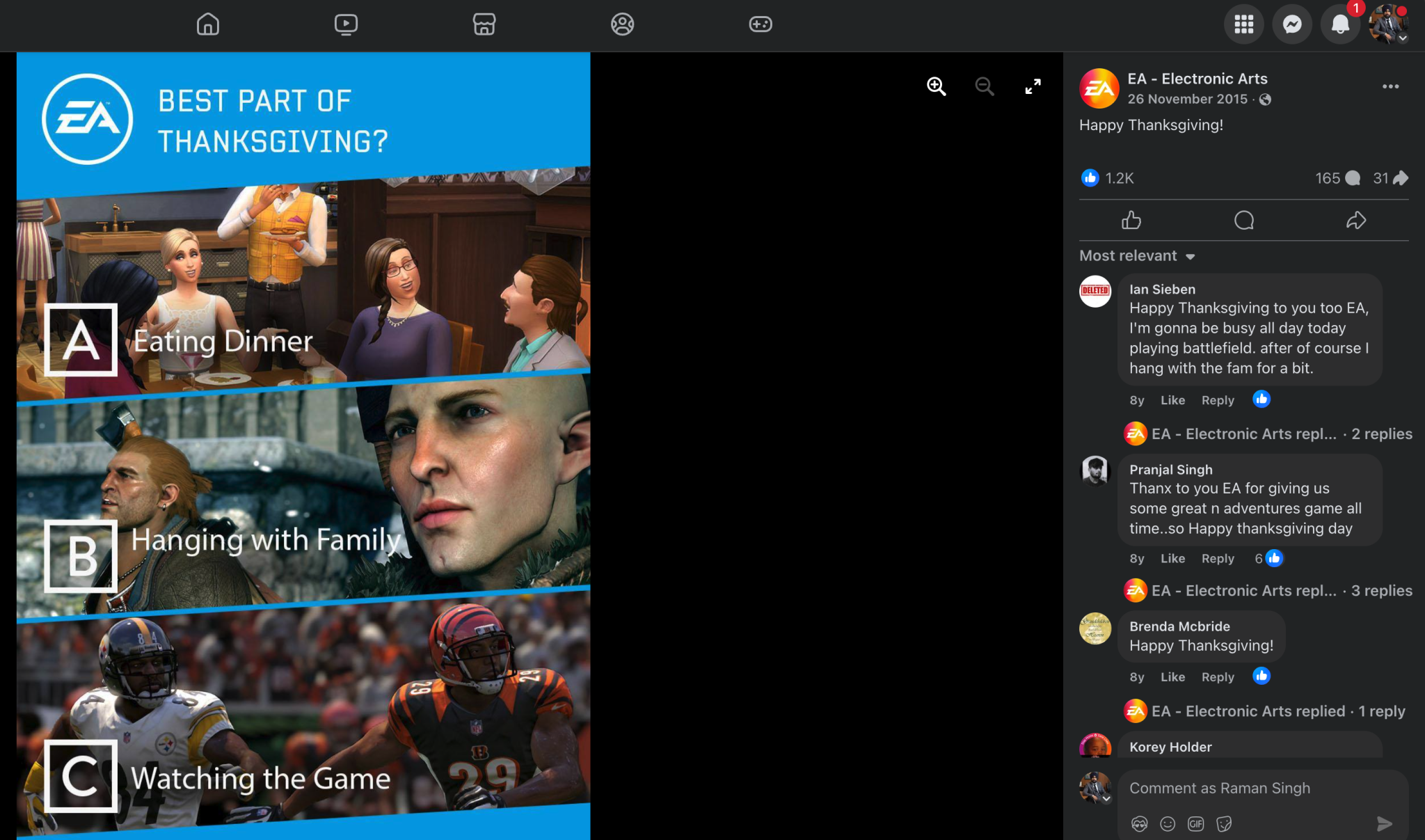 110+ Thanksgiving Facebook Post Ideas (With Examples) | Kwebby