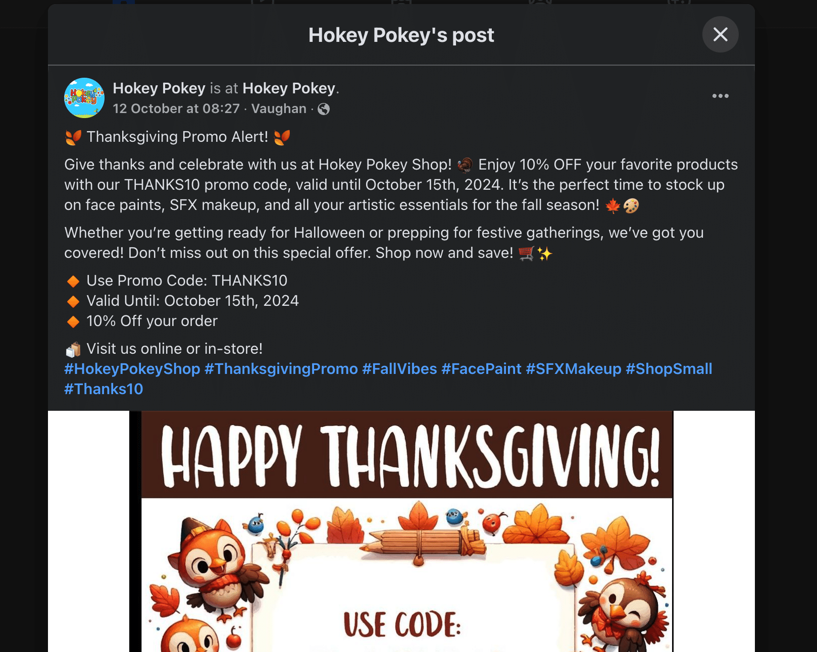 110+ Thanksgiving Facebook Post Ideas (With Examples) | Kwebby