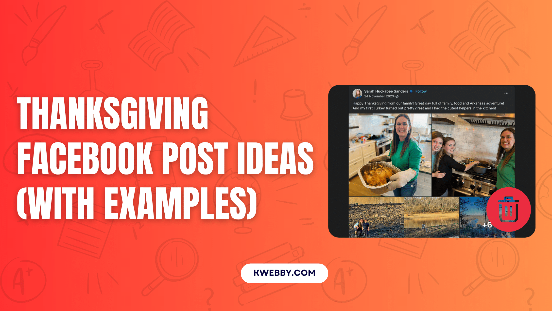 110 Thanksgiving Facebook Post Ideas With Examples Kwebby