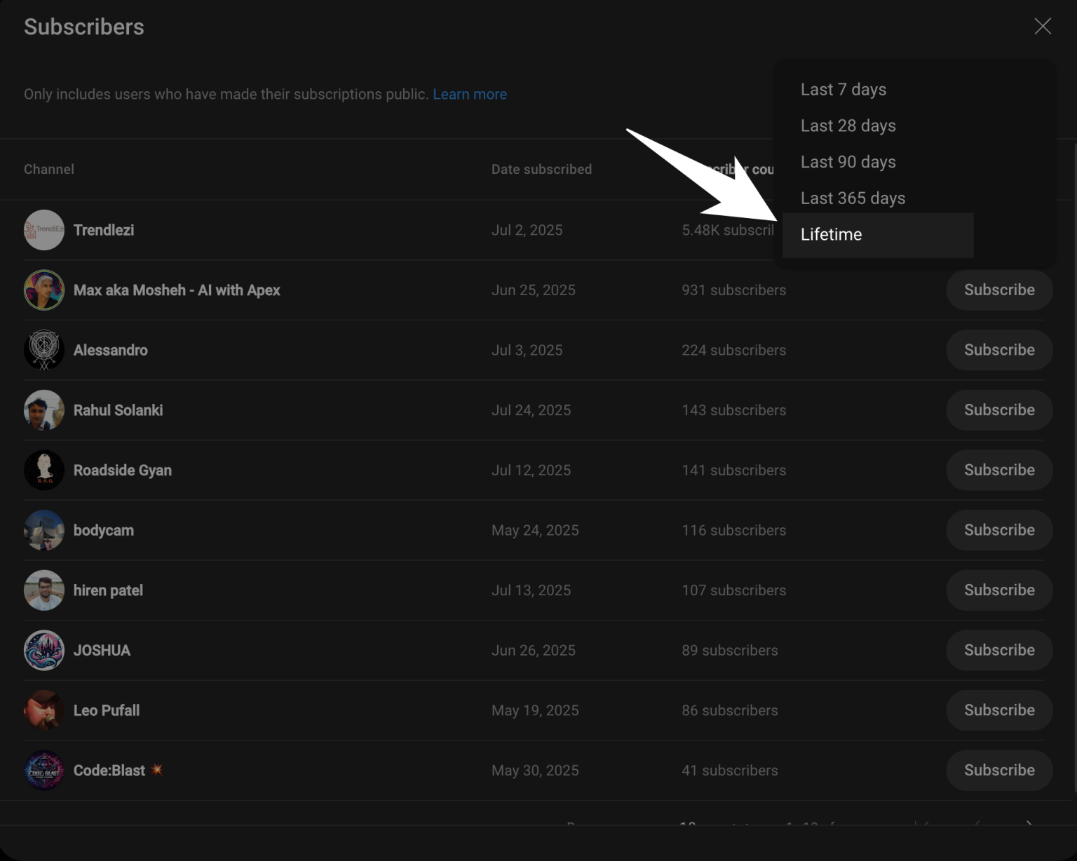How To See Your Subscribers On YouTube (2 Methods) | Kwebby