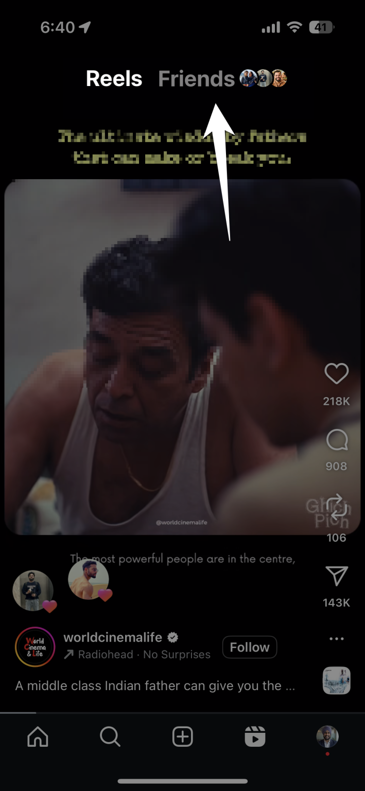 How To Use Instagram's New 'Friends' Tab In Reels | Kwebby