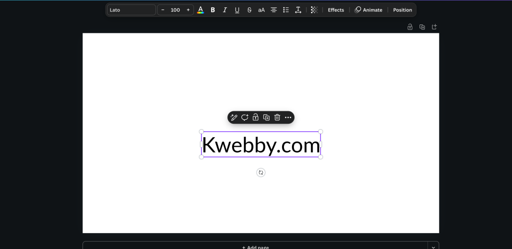 How To Make A Text Foil In Canva Using This Simple Hack! | Kwebby