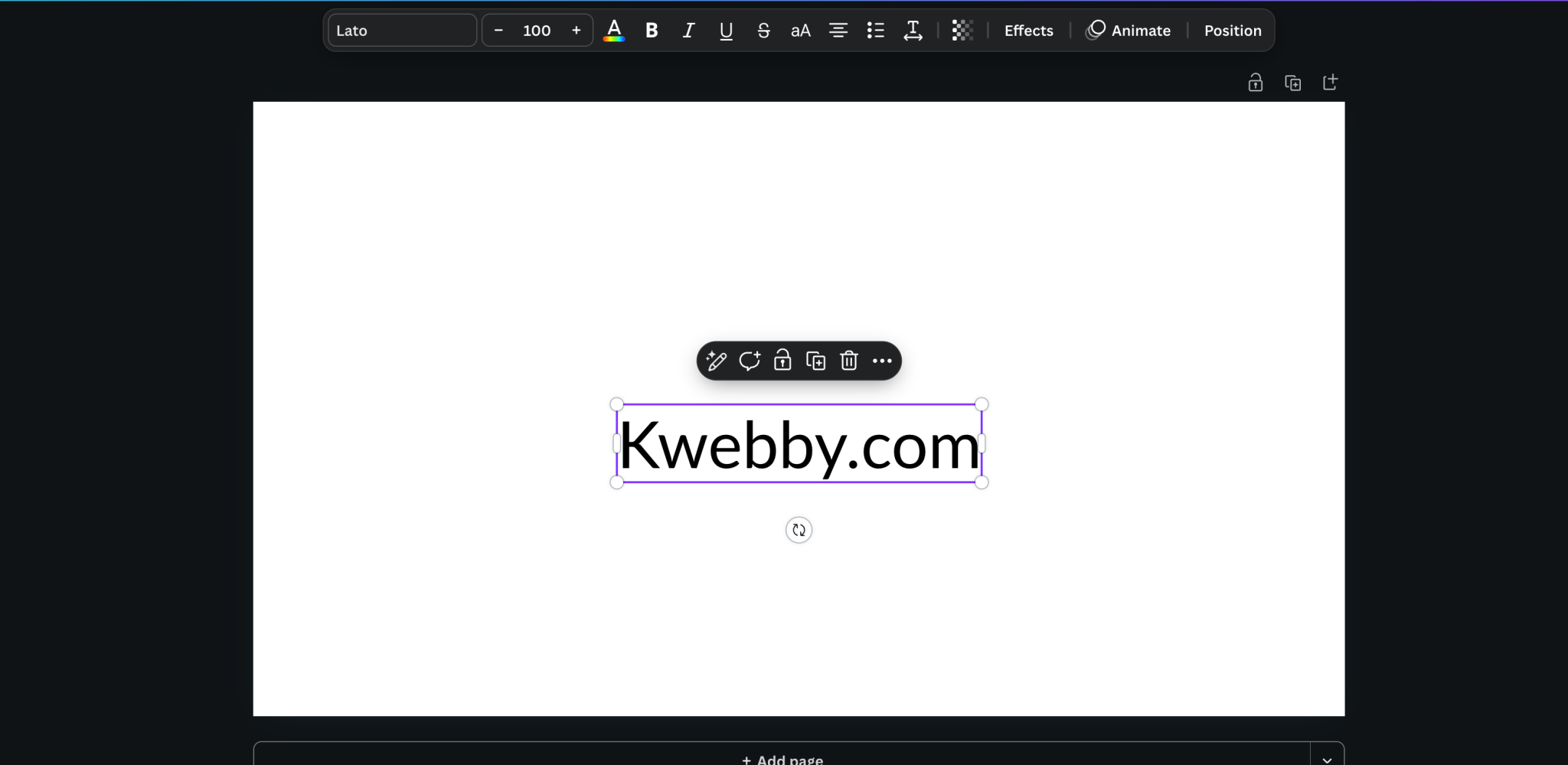 How To Make A Text Foil In Canva Using This Simple Hack! | Kwebby