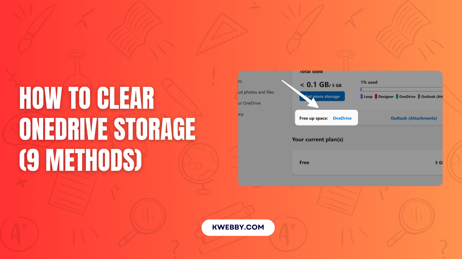 How To Clear OneDrive Storage (9 Methods) | Kwebby